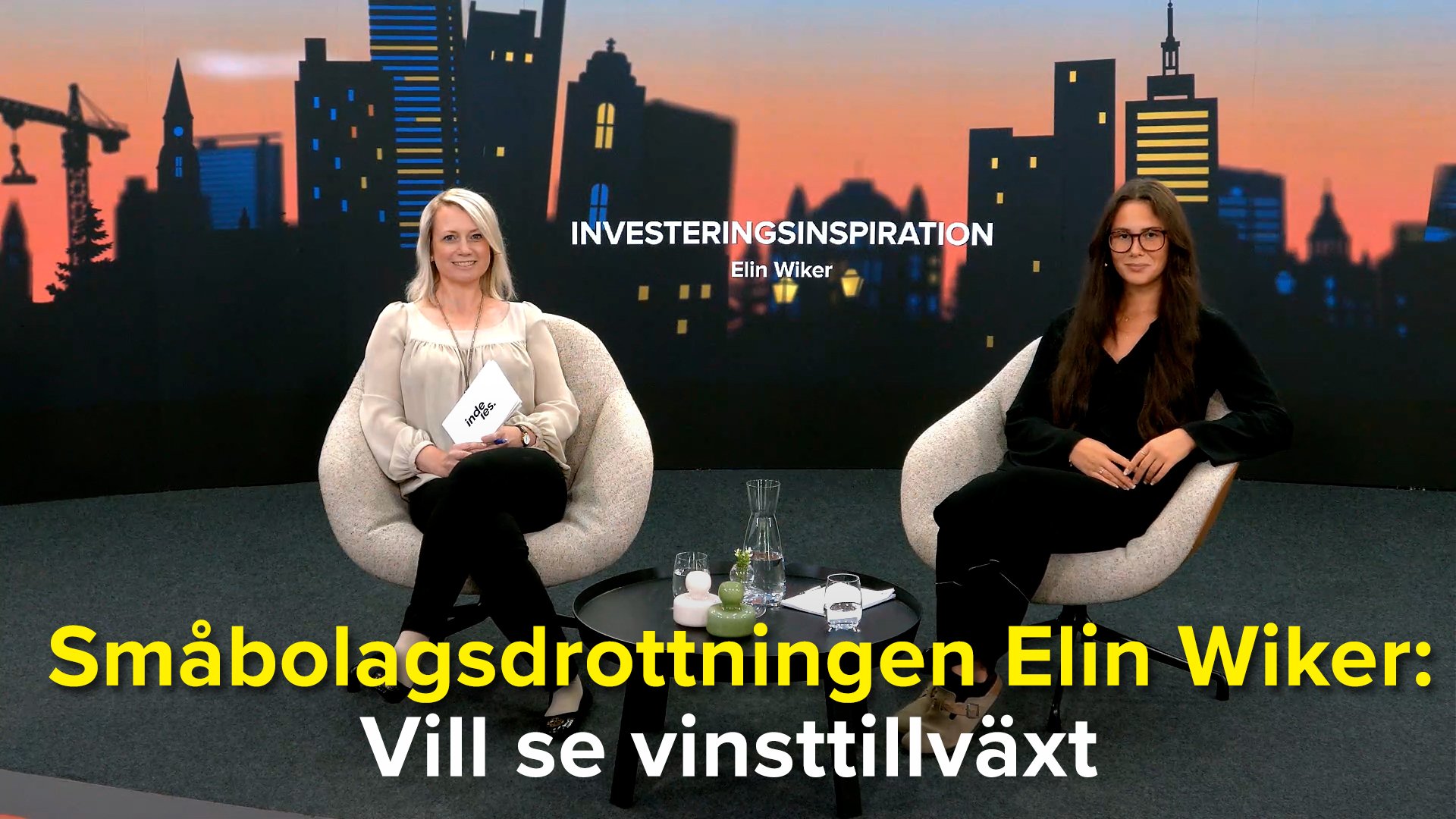Småbolagsdrottningen Elin Wiker: Vill se vinsttillväxt - Inderes