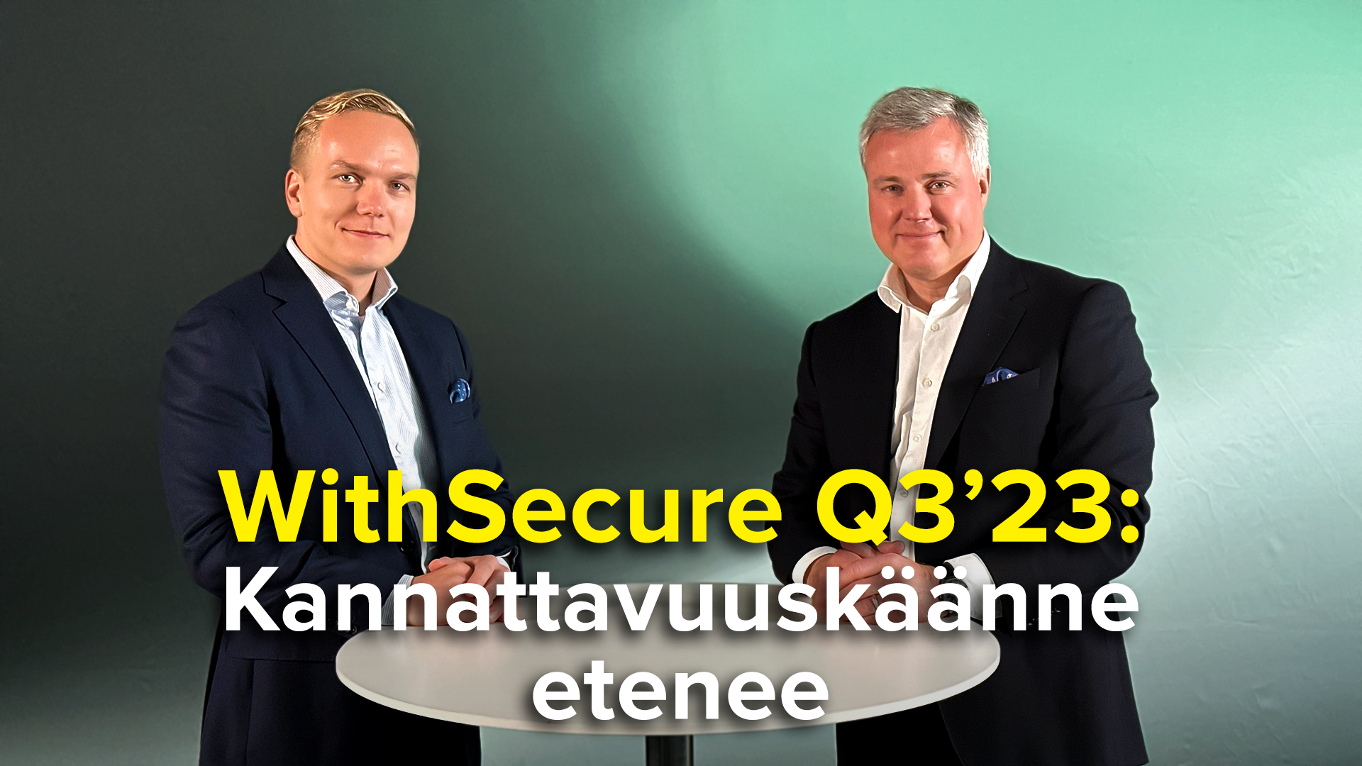 WithSecure Q3'23: Kannattavuuskäänne etenee haastavassa markkinassa - Inderes