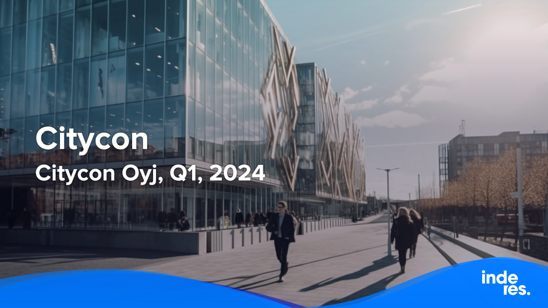 Citycon Oyj, Q1'24 - Inderes