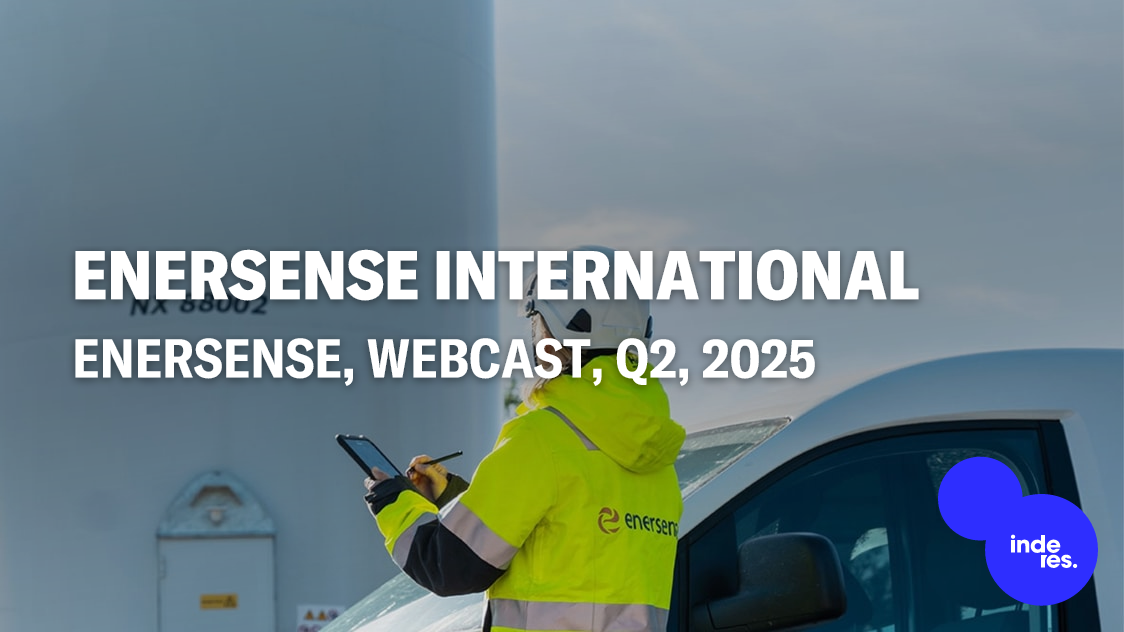 Enersense, Webcast, Q2'25 - Inderes