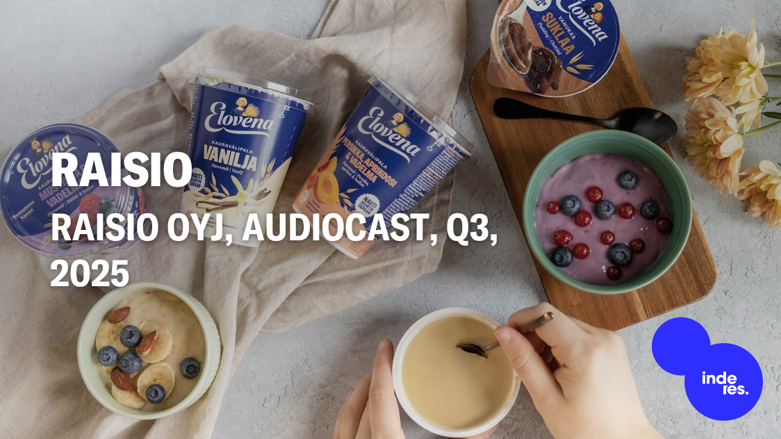 Raisio Oyj, Audiocast, Q3'25 - Inderes