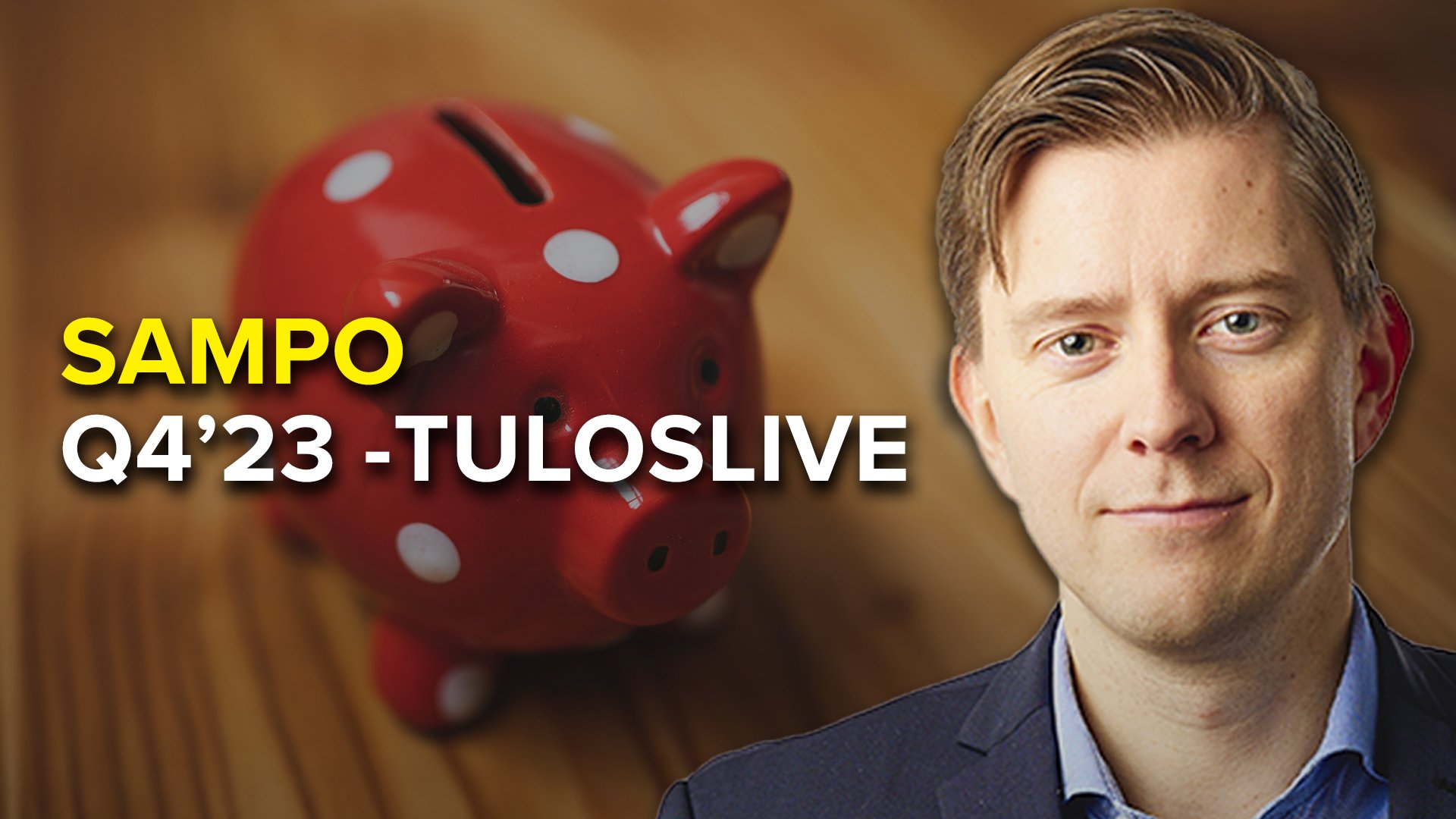 Sampo Q4'23 -tuloslive to 8.2. klo 9:25 - Inderes