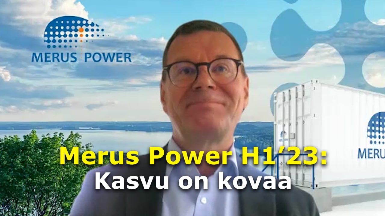 Merus Power H1’23: Kasvu on kovaa - Inderes
