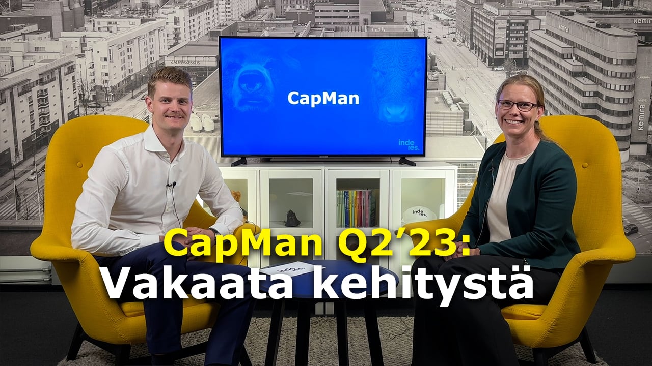 CapMan Q2’23: Vakaata kehitystä - Inderes