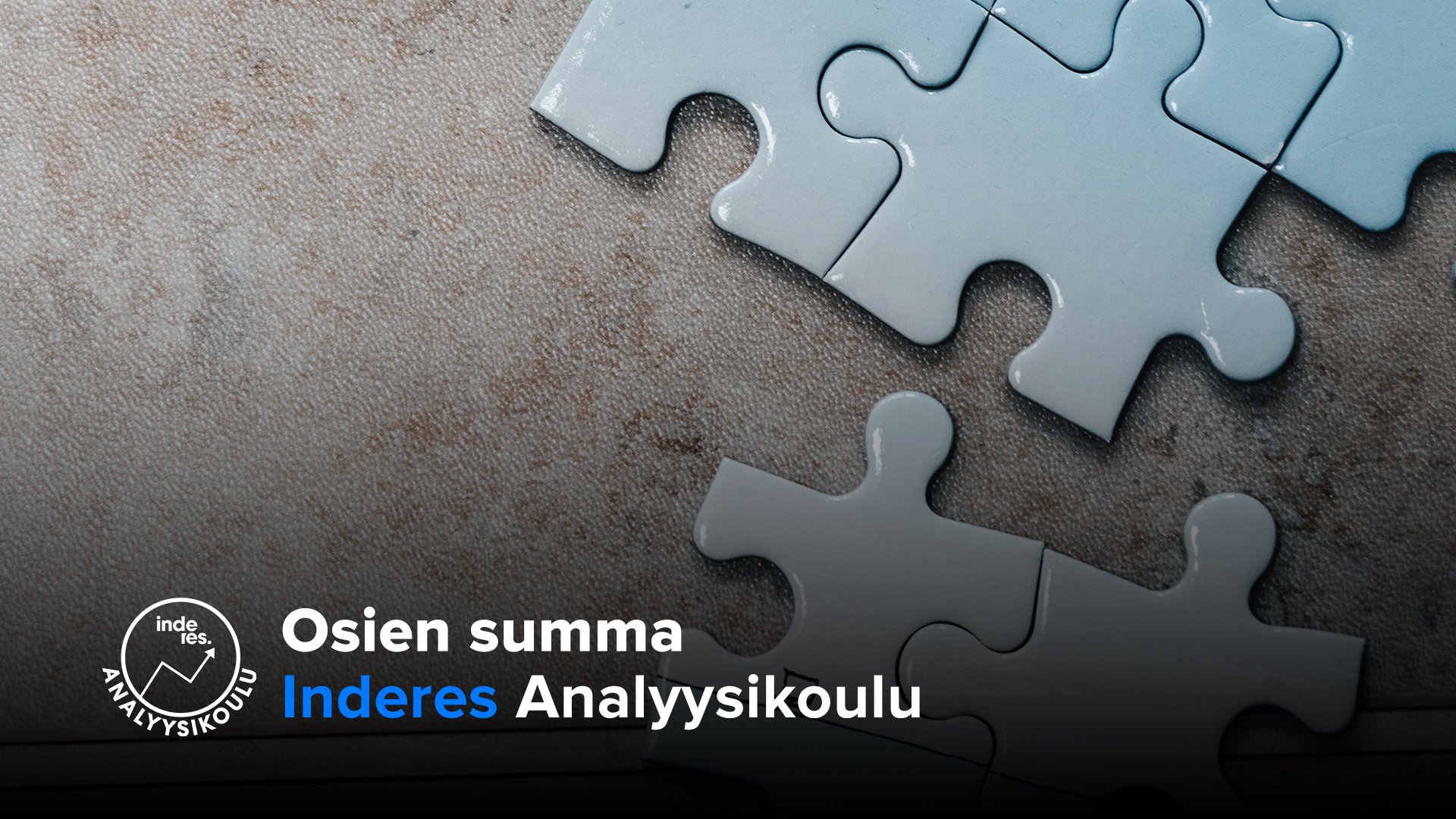 Arvonmääritysmenetelmät: Osien summa - Inderes