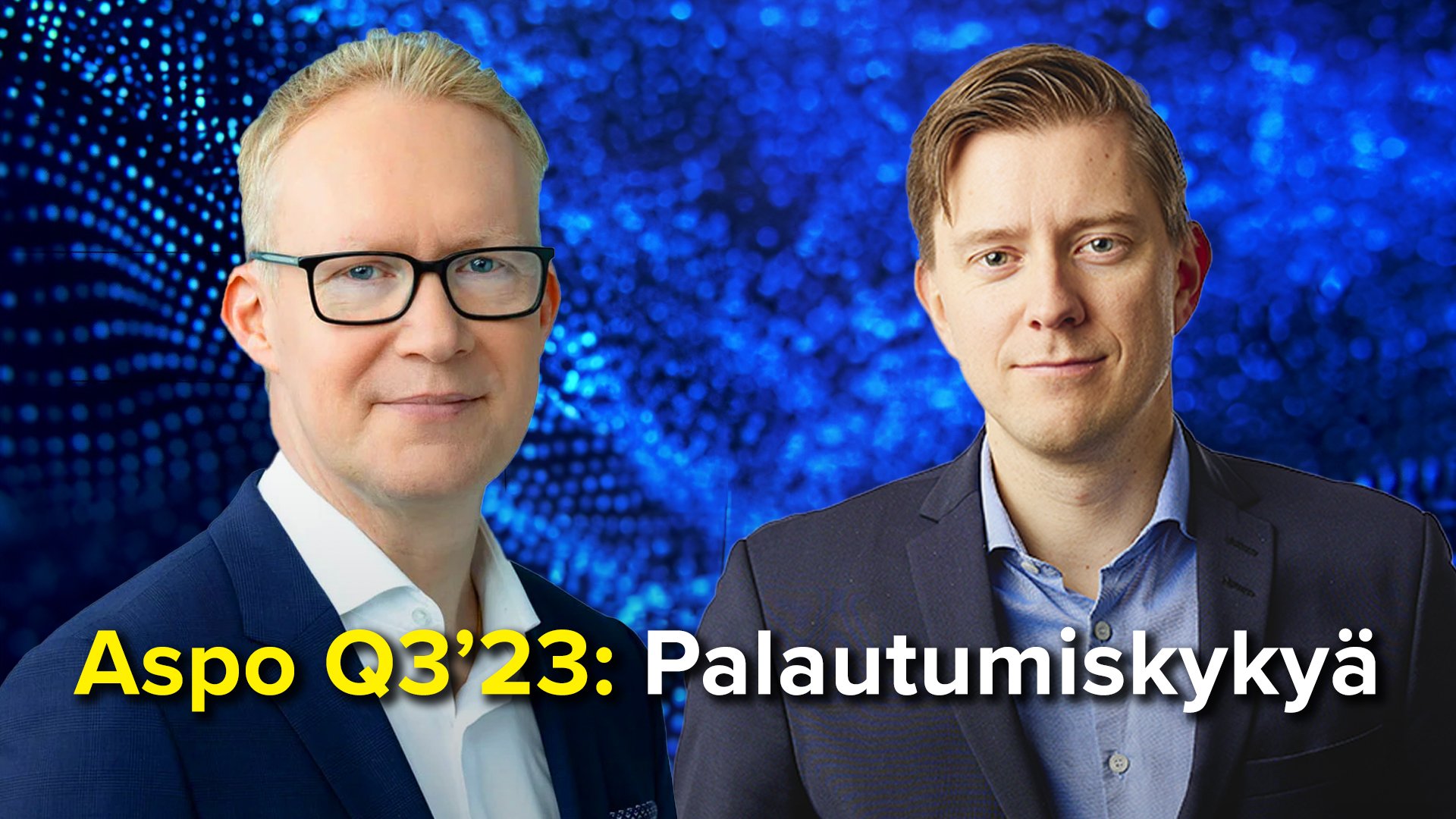 Aspo Q3’23: Palautumiskykyä - Inderes