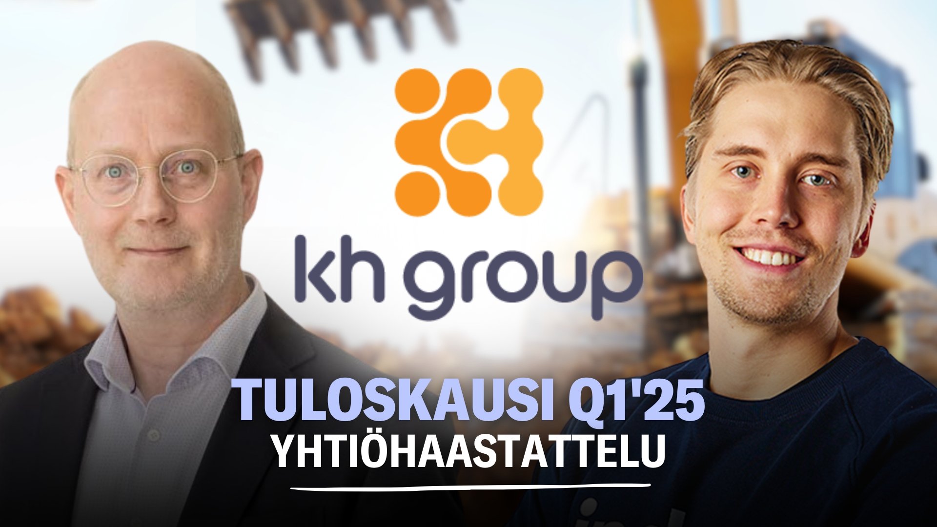 KH Group Q1'25: Koneet kävivät kaupaksi - Inderes