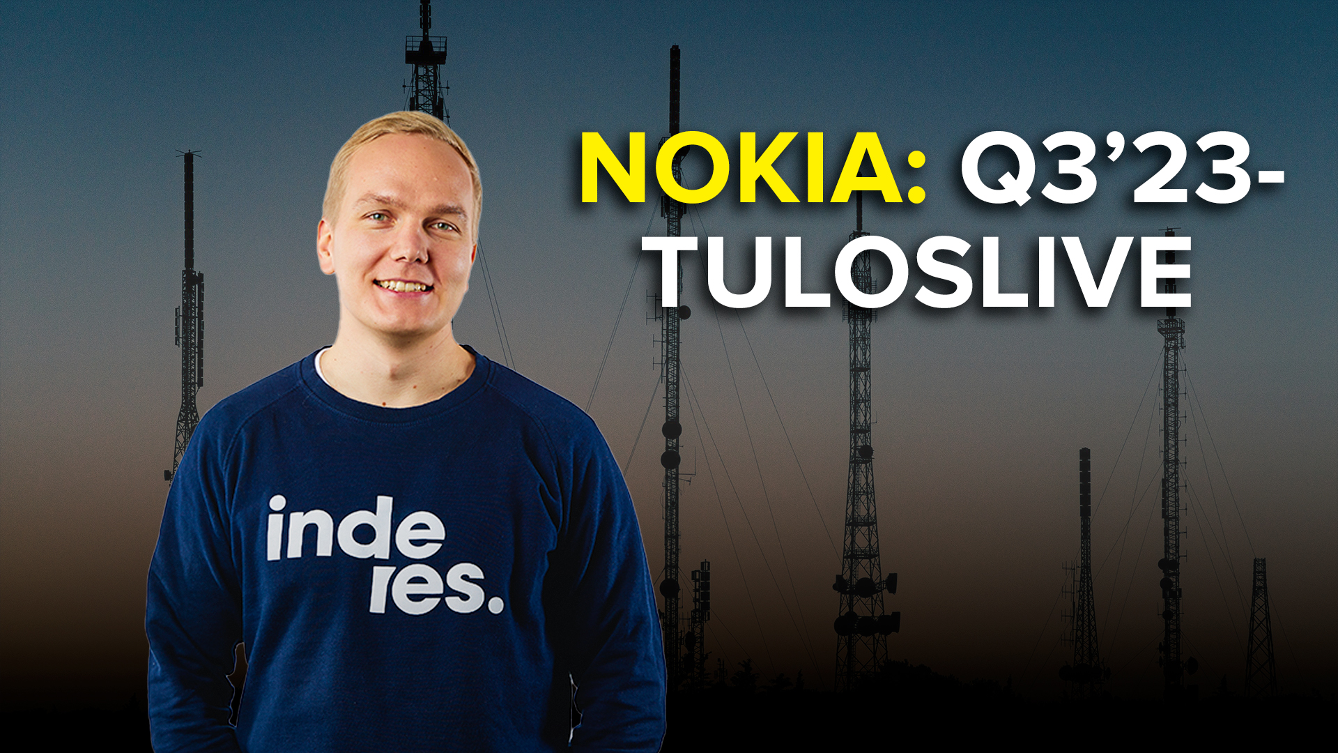 Nokia Q3'23 -tuloslive to 19.10. klo 7:55 - Inderes
