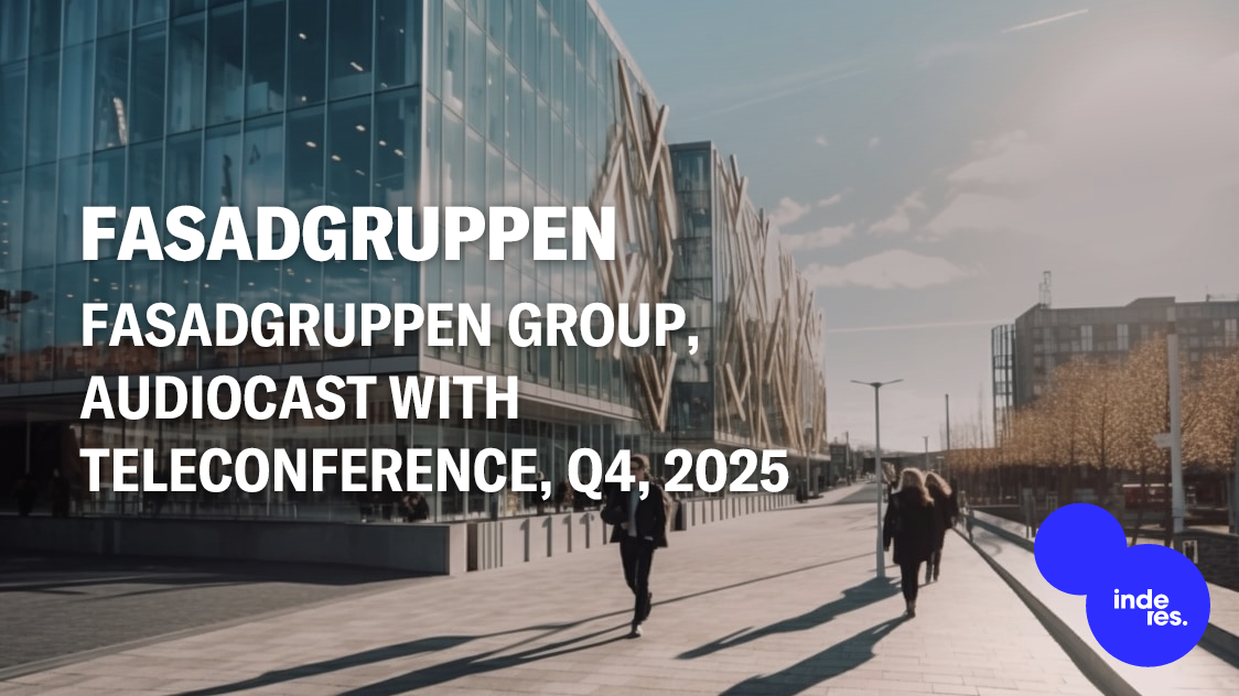 Fasadgruppen Group, Audiocast, Q4'25 - Inderes