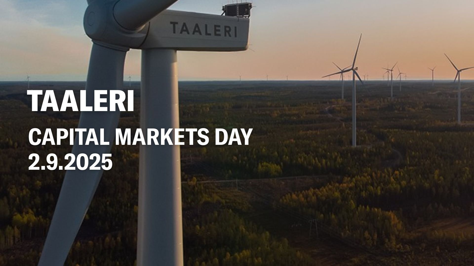 Taaleri's Capital Markets Day 2025 - Inderes