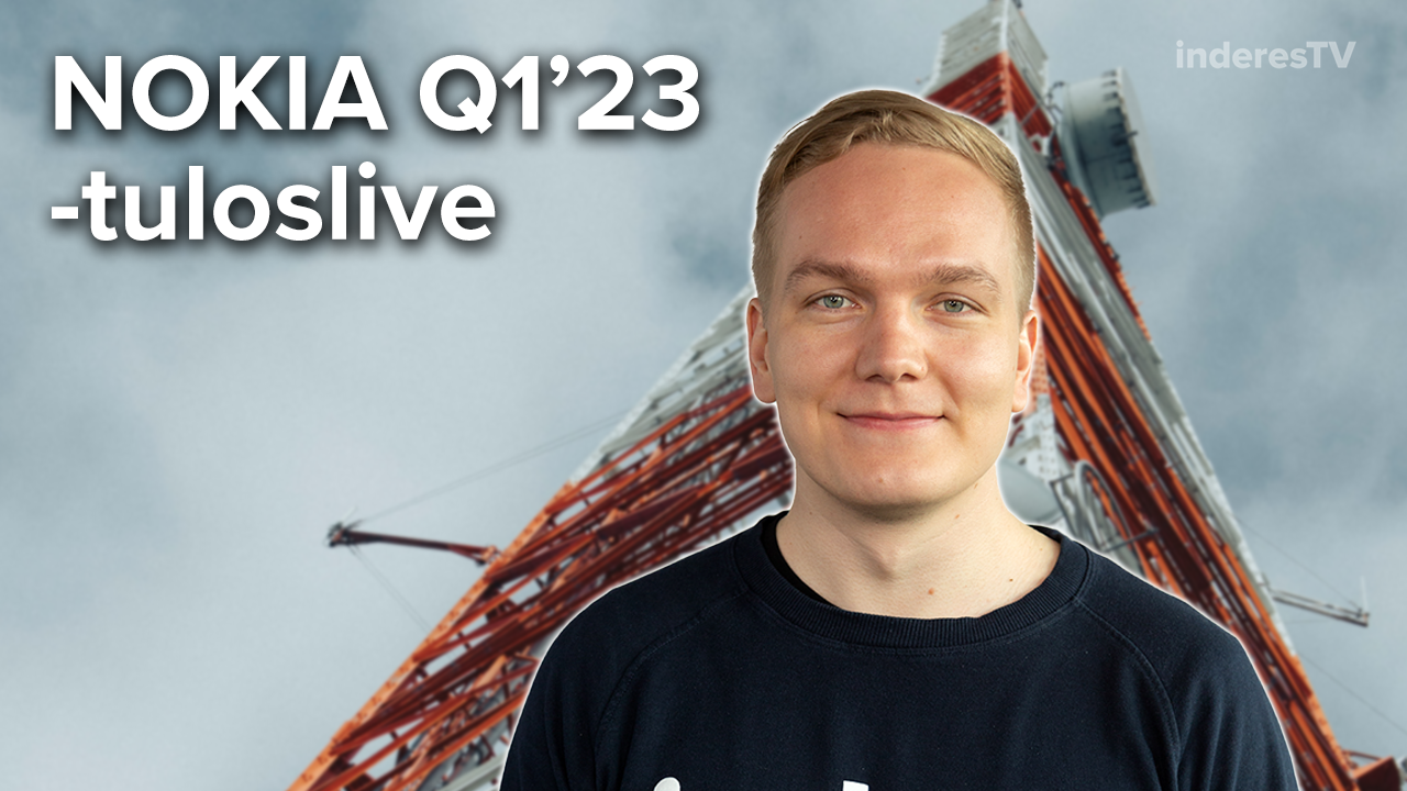 Nokia Q1'23 -tuloslive 20.4. noin kello 7:55 - Inderes